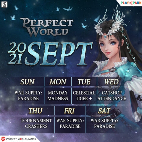September 2021 In-Game Events | Perfect World